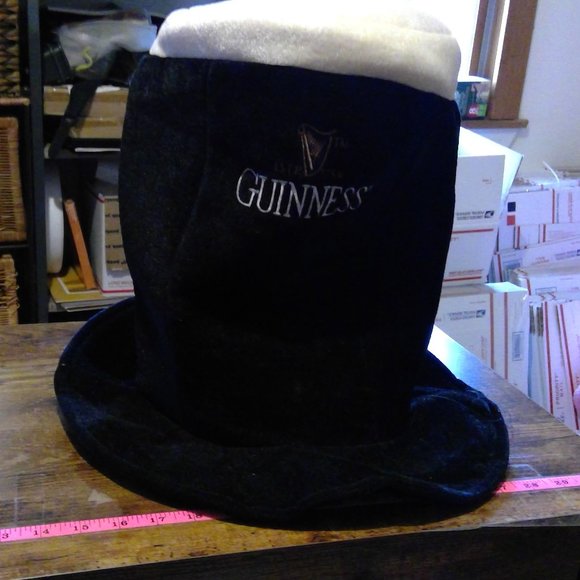 Guinness | Accessories | Guinness Black And White Foam Top Hat | Poshmark